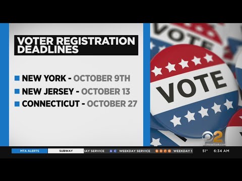 New York Voter Registration Deadline