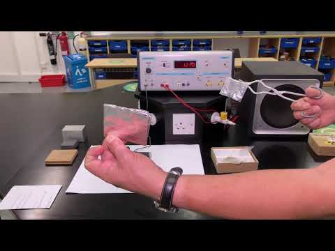 Demonstrating the penetrating power of alpha, beta and gamma radiation