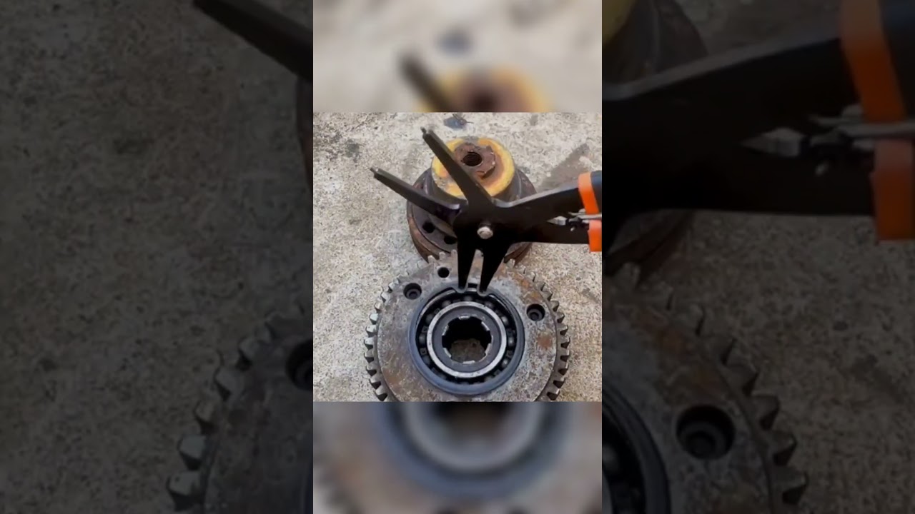 How to install external retaining rings DIN 471