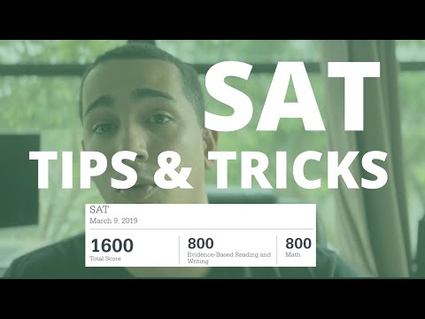 5 SAT Tips for the Night BEFORE | August 2023