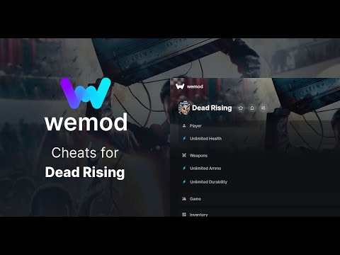 WEMOD Cheats For Dead Rising (2006) #unlimitedhealth