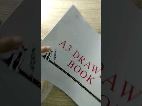 Unboxing Buku Gambar Ukuran A3 #darwisart #ngeshortsbareng #MakassarBagaya