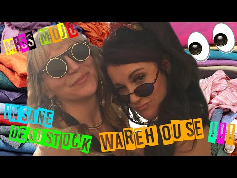 MISS MOJO STRIKES INSANE VINTAGE CLOTHING GOLD IN DEAD STOCK WAREHOUSE!!!