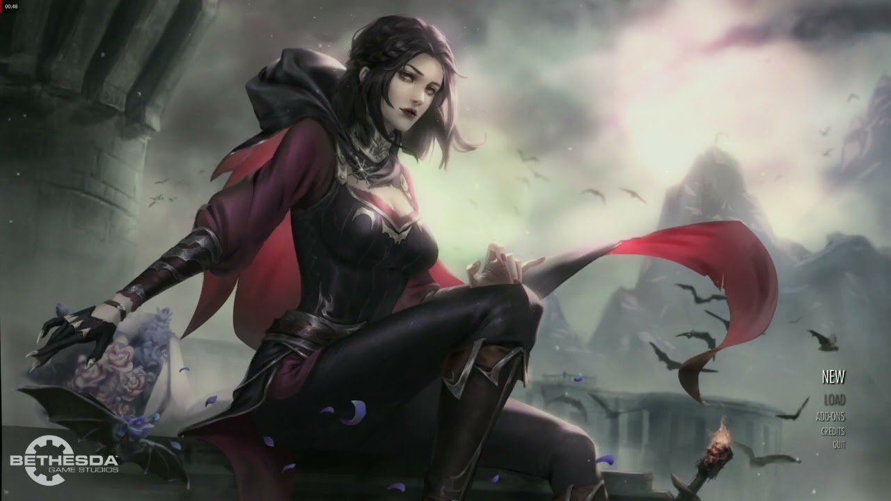 Serana Main Menu Wallpaper Preview
