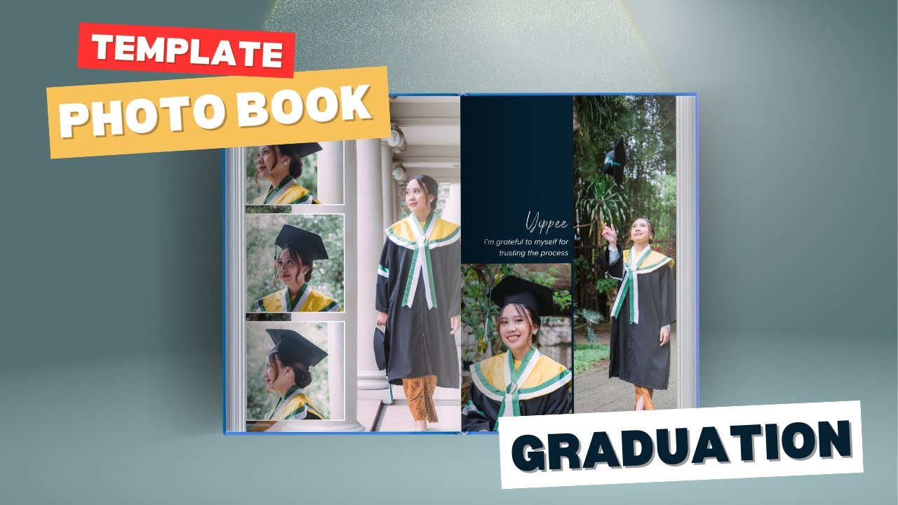 Cara Membuat Photobook Graduation | Album Foto Buku Kenangan Wisuda Kelulusan