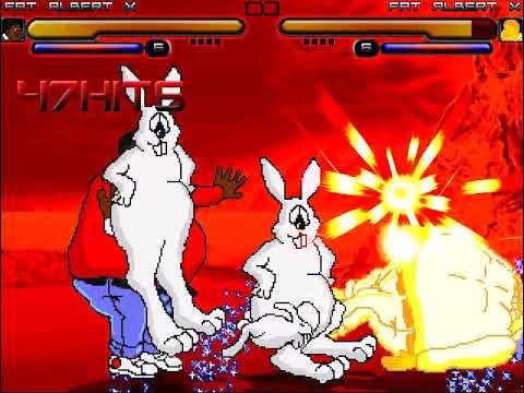 (M.U.G.E.N Enemies of Fear) Testing Out All DDR Characters) (Full M.U.G.E.N Training Video)