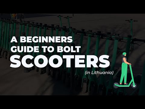 The Beginners Guide To Bolt Scooters In Lithuania