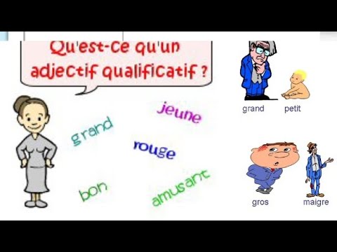 Des adjectifs qualificatifs très utilisés en français