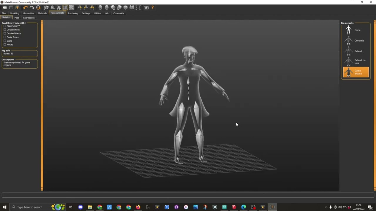 Makehuman Getting Started Basics