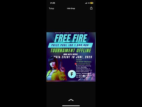 18 JUNI 2025 - TURNAMENT OFFLINE 18 JUNI BY KFF.TANAH BUMBU x LILA CAFFE