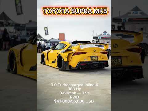 What’s better? The Toyota Supra MK5 or the Nissan GT-R R35? #toyotasupra #nissangtr #cars