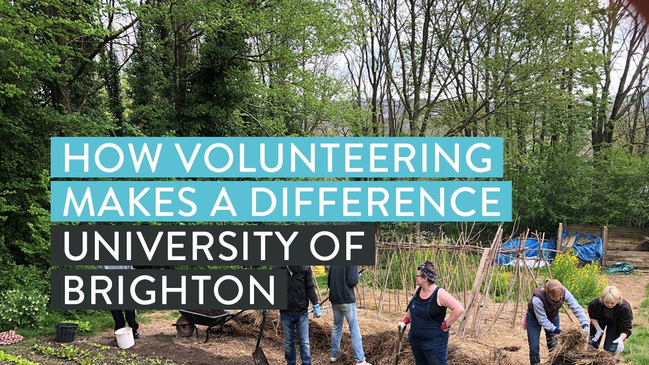 Making a difference: Student volunteering with community partners #volunteering #university
