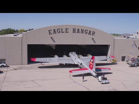 B-17 Aluminum Overcast Moves to Eagle Hangar