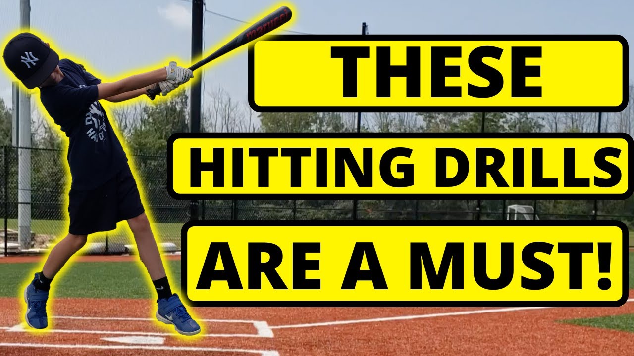 3 BEST Baseball Hitting Drills For Youth Baseball Players