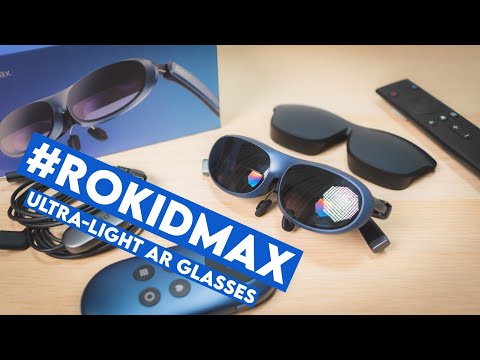 Rokid Max - Best Lightweight AR Glasses (with Rokid Station)