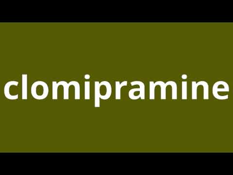 what is the meaning of clomipramine.