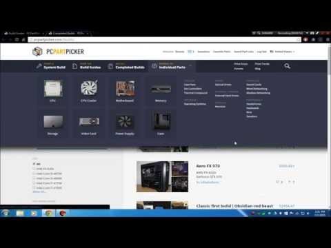PCPartPicker - Amazing Website for Designing/Building a New PC