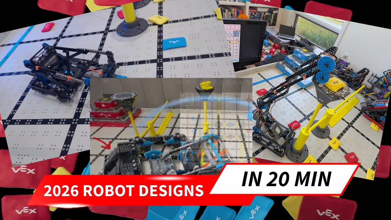 Getting started with VEX IQ Level Up - initial designs