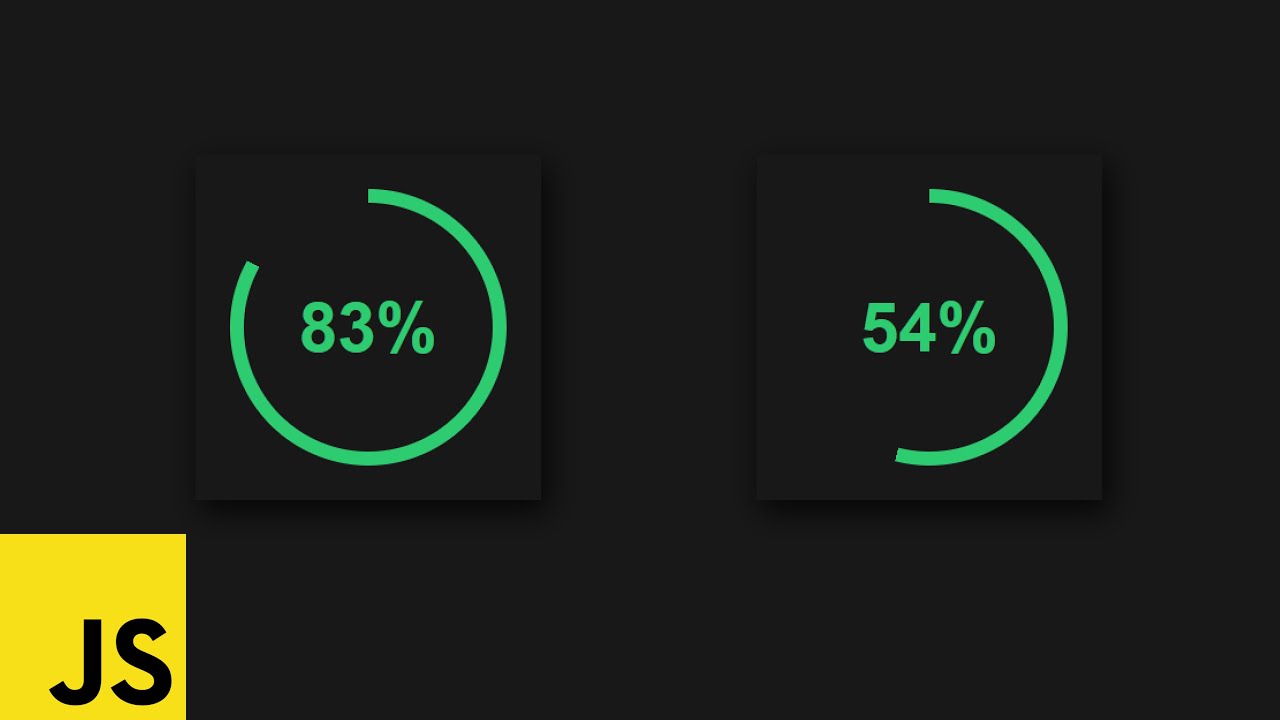How To Create Circular Progress Bar Using HTML CSS JavaScript | #DeveloperHub