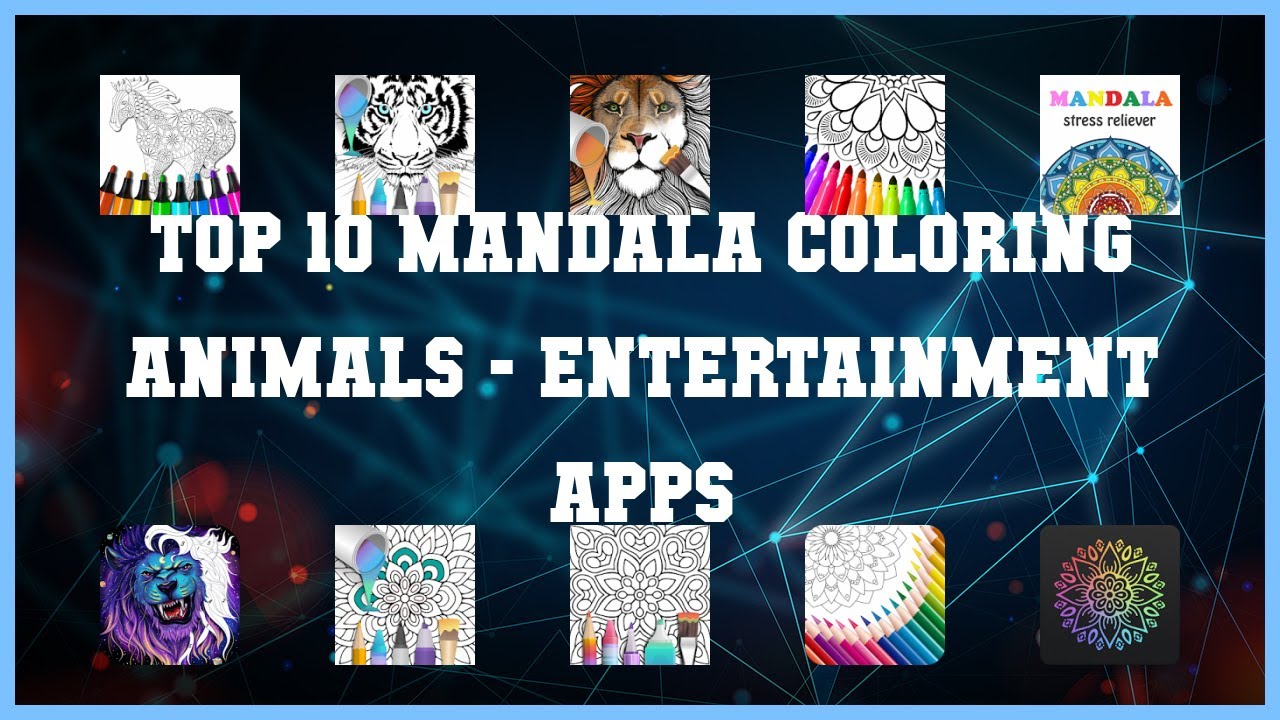 Top 10 Mandala Coloring Animals Android Apps