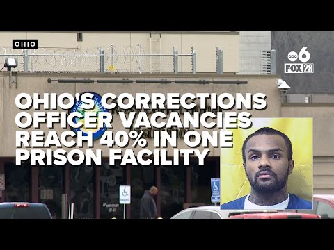 New report: Ohio's corrections officer vacancies reach 40% in one prison facility