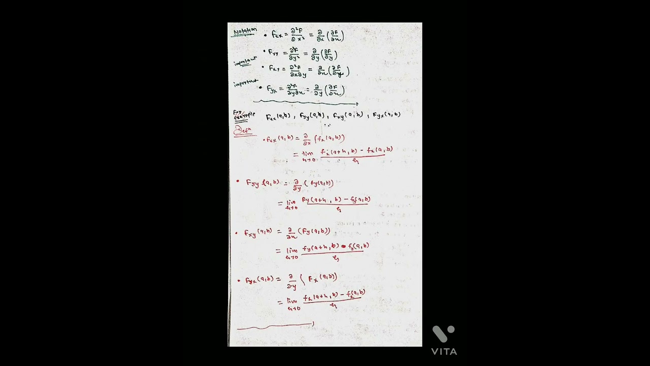 multivariable calculus lecture 38 note #study #iitjam