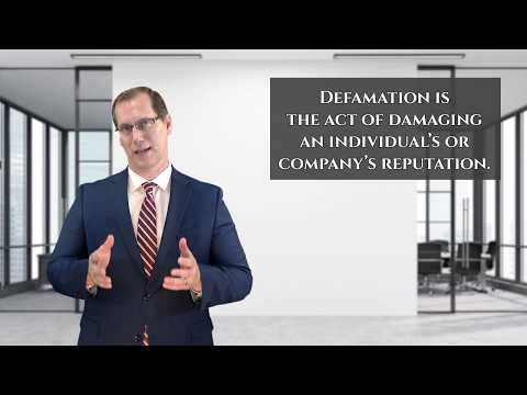 What is Defamation vs Libel vs Slander? | Bloodworth Law