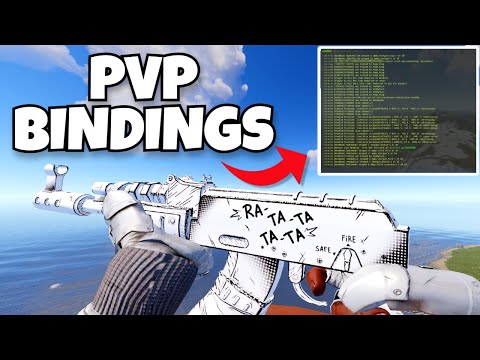 8 ADVANCED PVP Keybinds for RUST in 2:16 minutes..