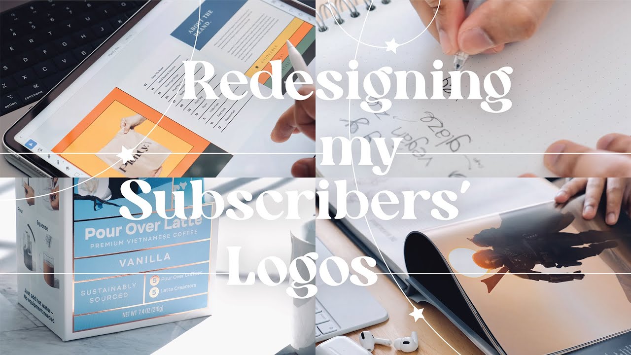 Redesigning my Subscribers' Logos + Design Contest Winners