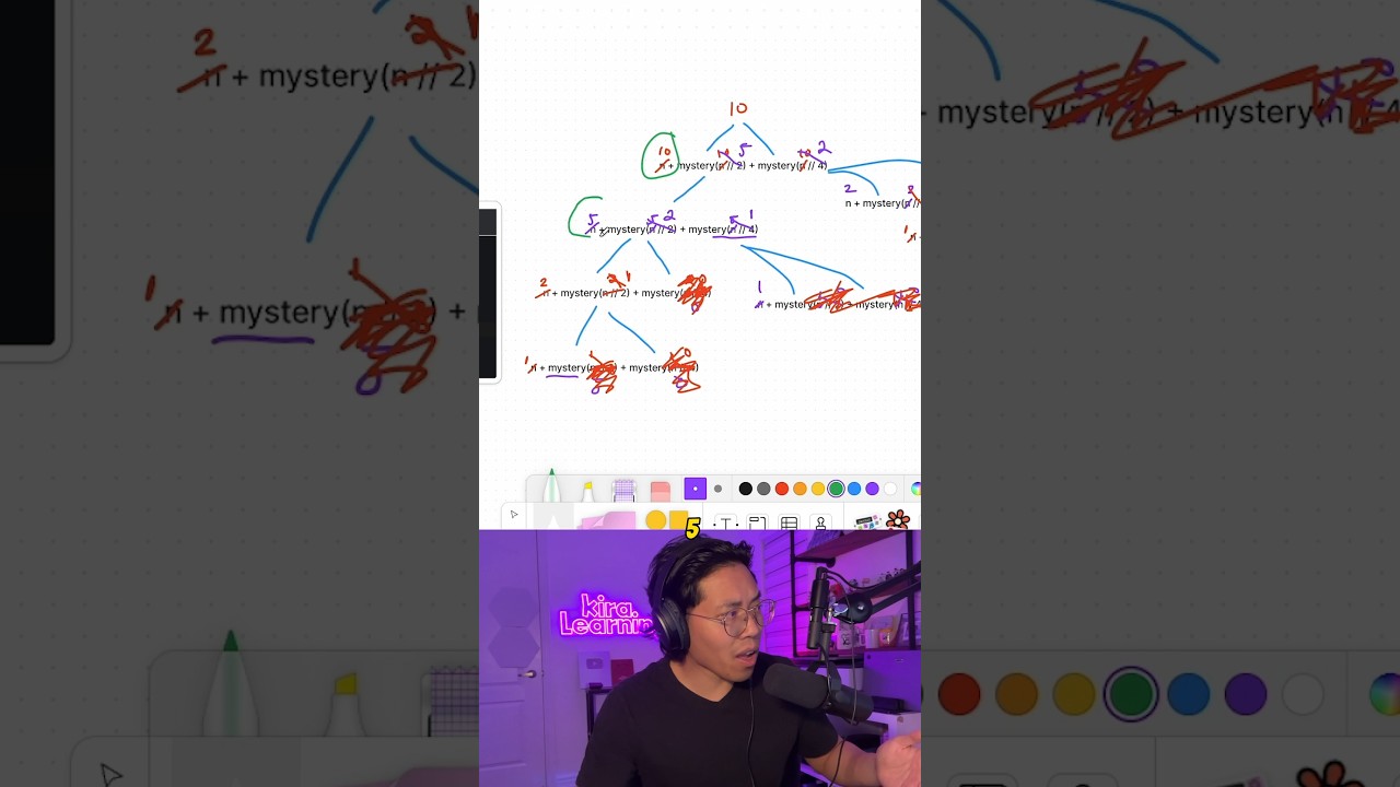mystery question 👀 #computerscience #coding #softwareengineer #stem #python #recursion