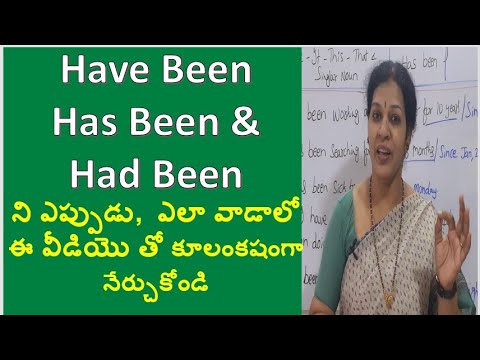 Must Know the Usage of "Have been - Has been & Had been" in English Grammar