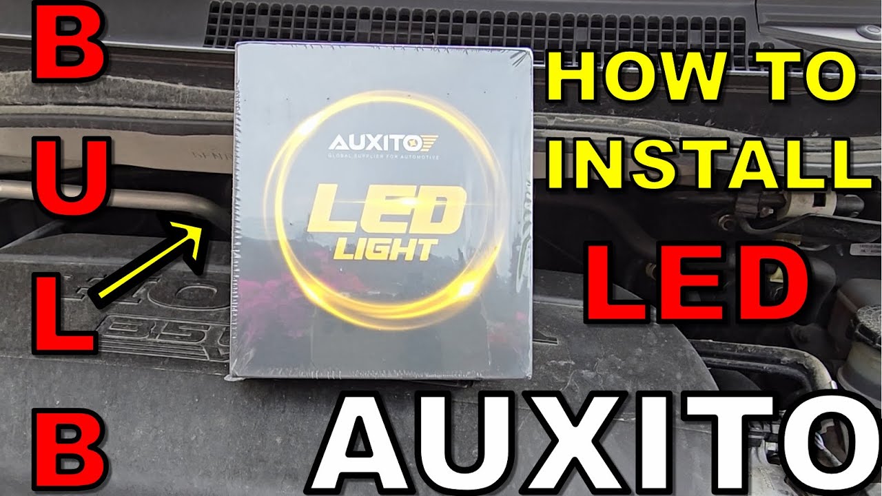 AUXITO LED HEADLIGHT BULB CHANGE HONDA ODYSSEY 2016
