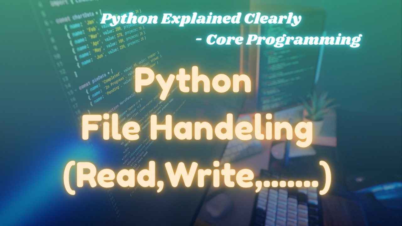 Python File Handling Tutorial | Read, Write, Append Explained with Example | @ExcitedNuclei