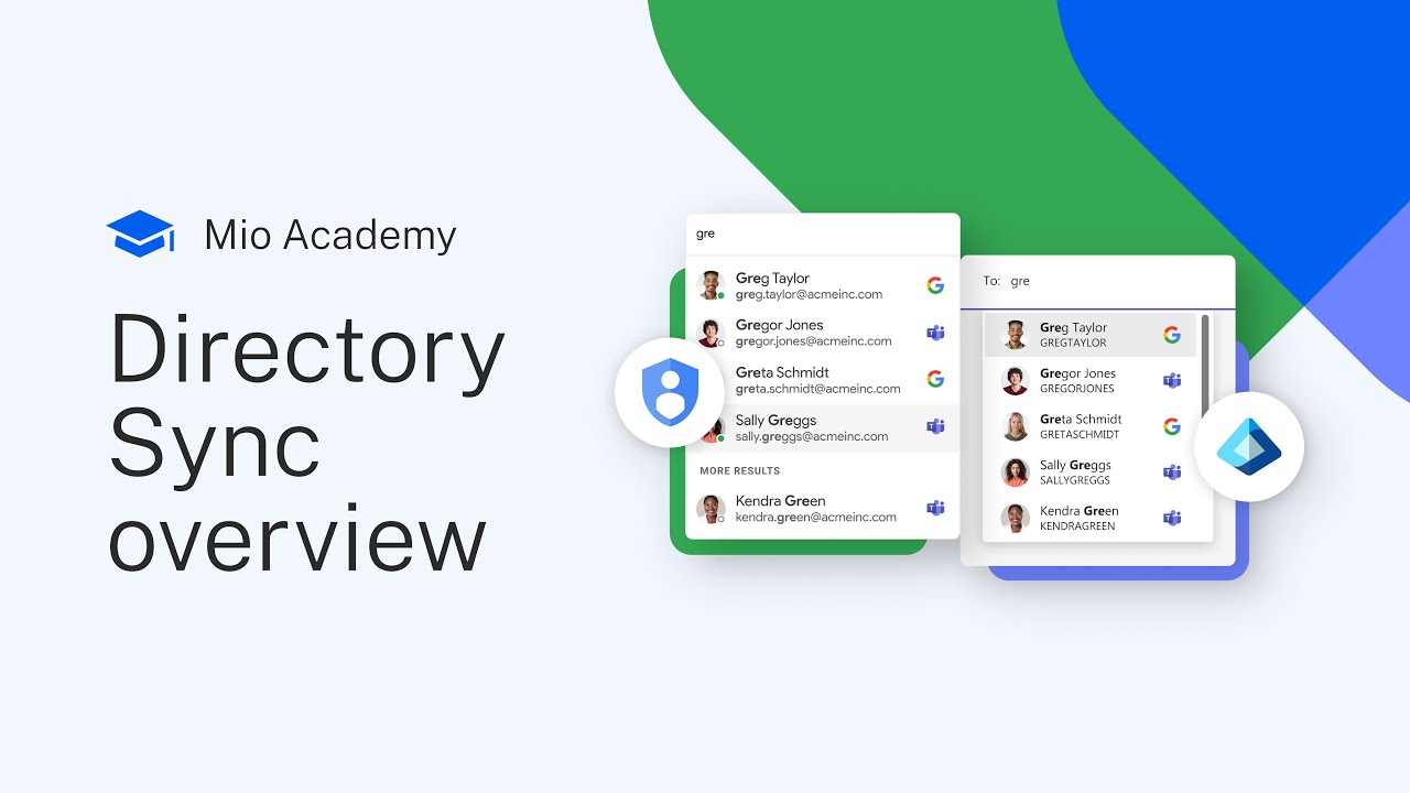 Lesson 3.1: Directory Sync overview | Mio Academy
