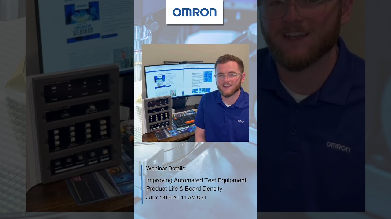 Improving Automated Test Equipment Product Life & Board Density Webinar Promo Teaser