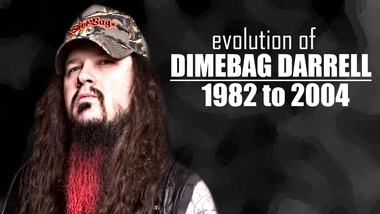 The EVOLUTION of DIMEBAG DARRELL (1982 to 2004)