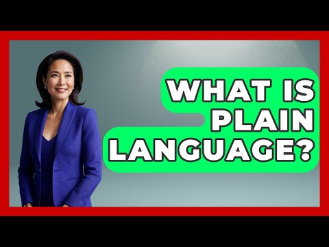 What Is Plain Language? - Conventions Network