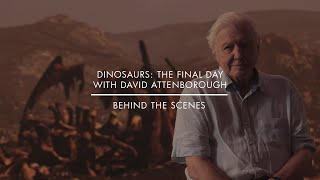 Dinosaurs: The Final Day With David Attenborough | Behind The Scenes, shot at MARS Volume®