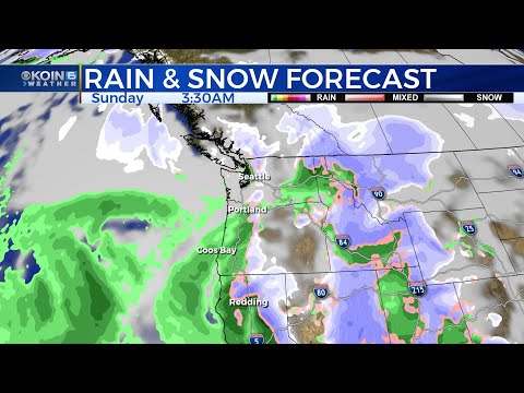 RAIN SNOW FORECAST