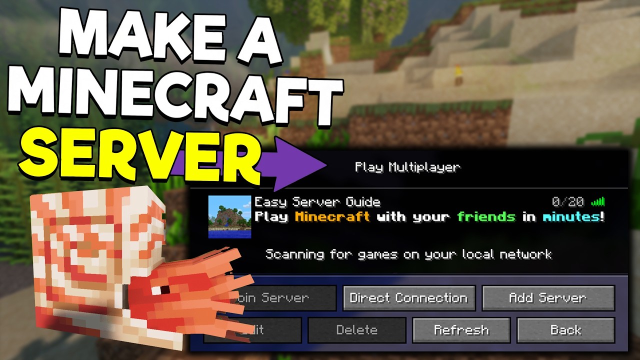 How To Make a Minecraft Server in 1.21.11