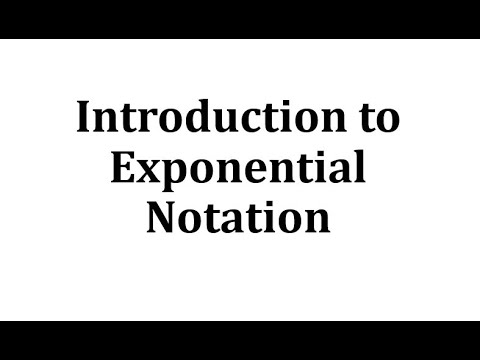 Exponential Notation | Math Help from Arithmetic through Calculus and ...