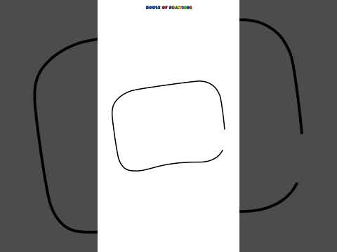 How to Draw YouTube Kids Logo #shorts