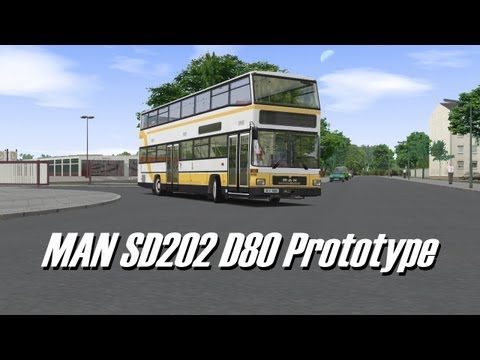 MAN SD202 D80 Prototype | FIGYELEM!