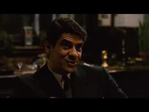 The Godfather I Meeting with Sollozzo HD