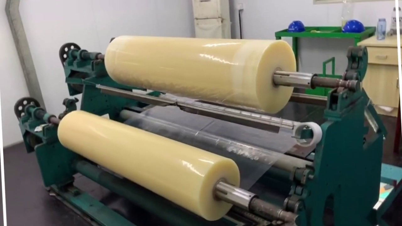Process of unwind the PE Self-adhesive protective film