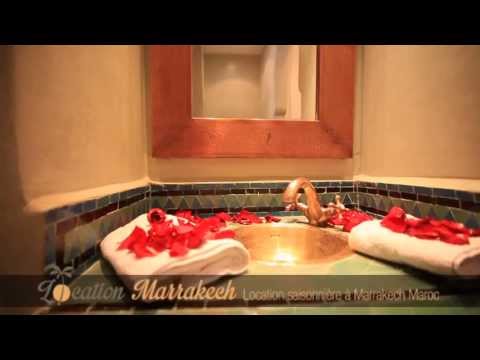 Location Marrakech Gueliz accès piscine : Appartement Anissa