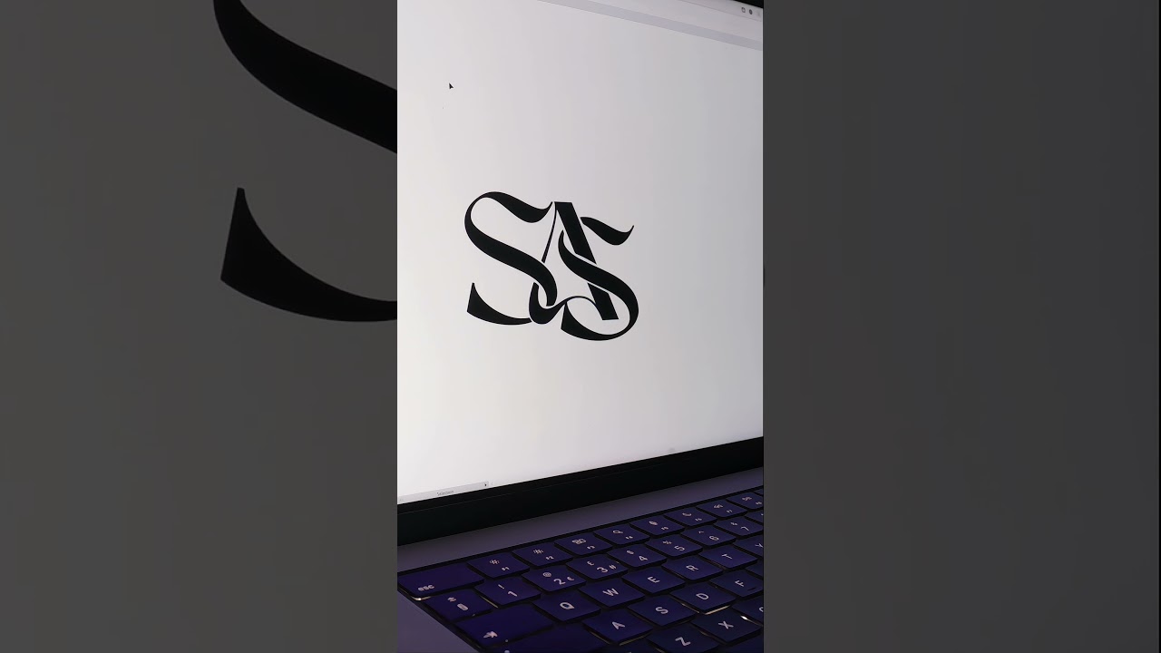 SAS monogram logo design ✨️😊 #logo #logo#logotype