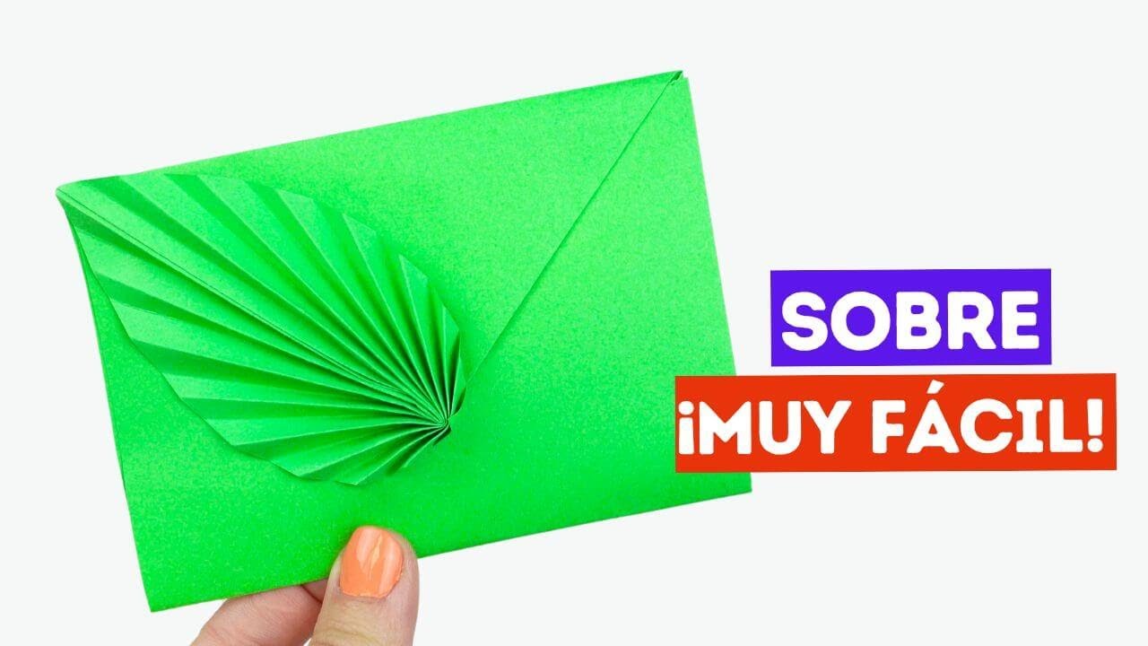 ✉️ Cómo hacer un sobre de origami ¡Fácil y bonito!