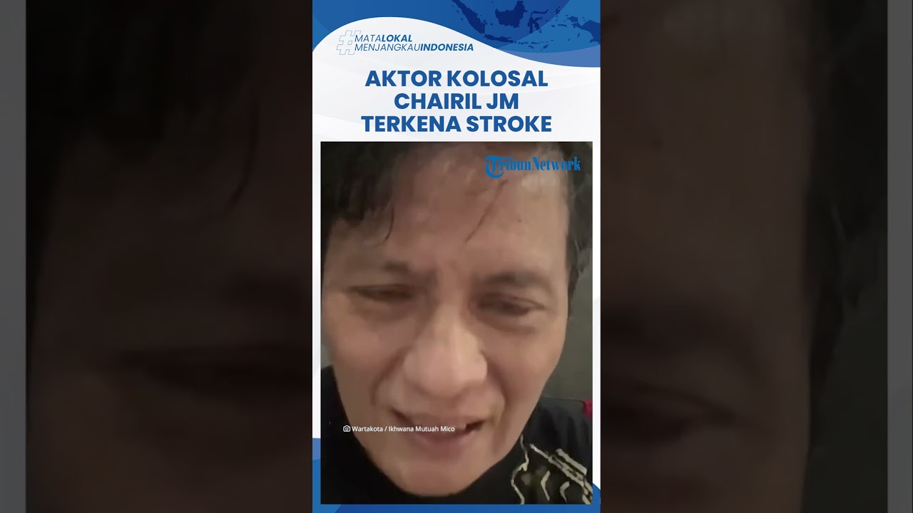 Chairil JM, Aktor Sinetron Angling Dharma Tengah Sakit Stroke hingga ...