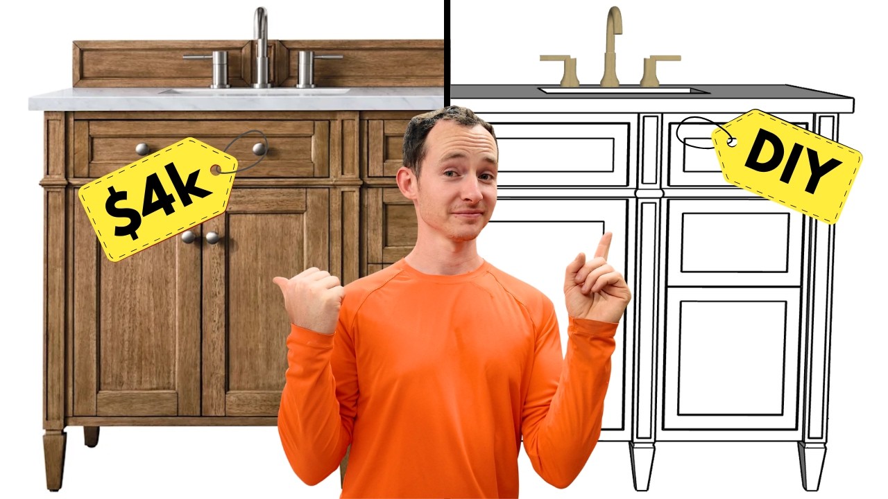 Bathroom Vanities are Expensive. Do This Instead